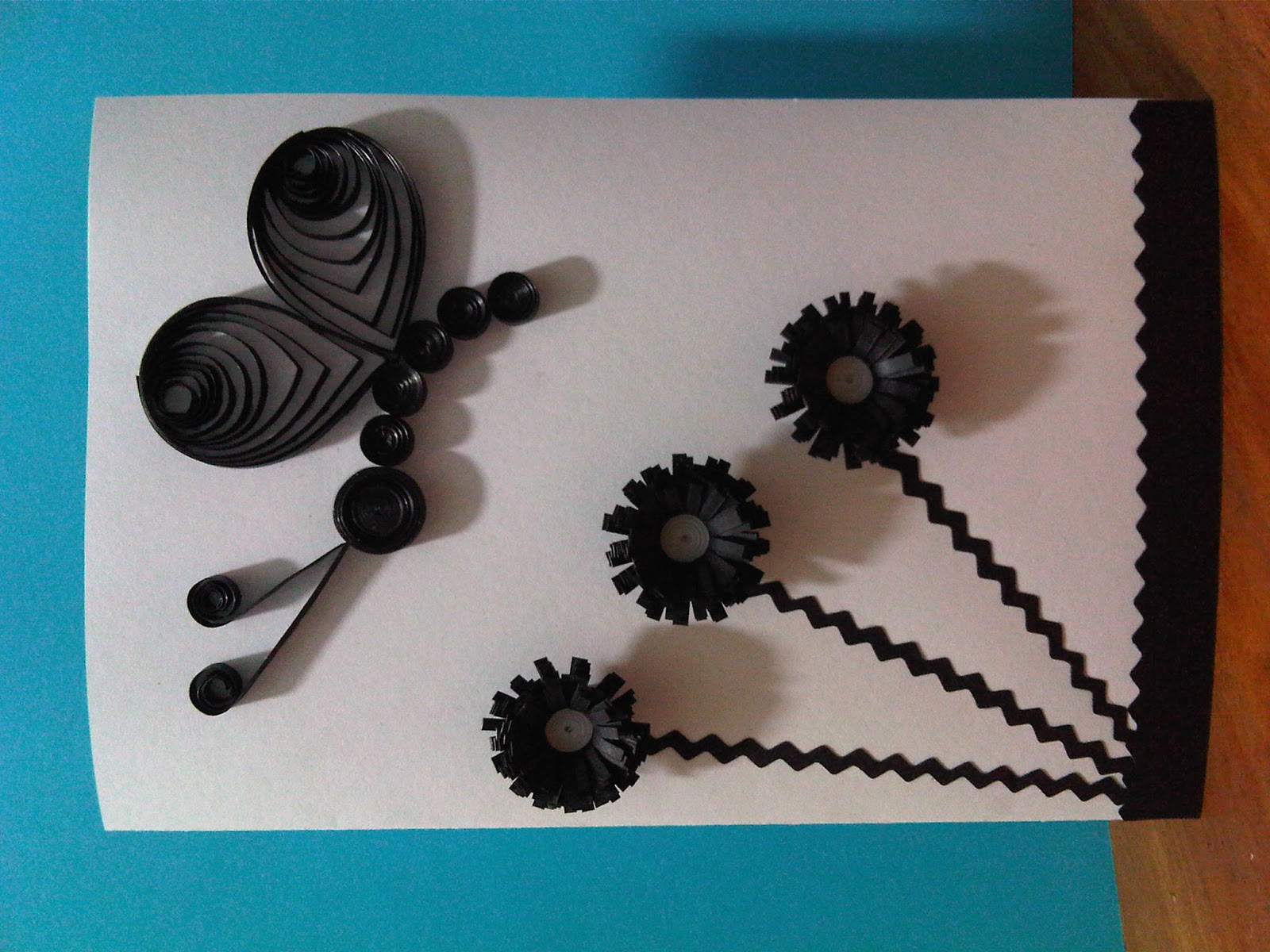 All About Love, Creativity and Life.: Kartu Ucapan Hitam & Putih (Black ...