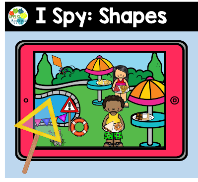 Apples to Applique: Digital Shape Detective Activity