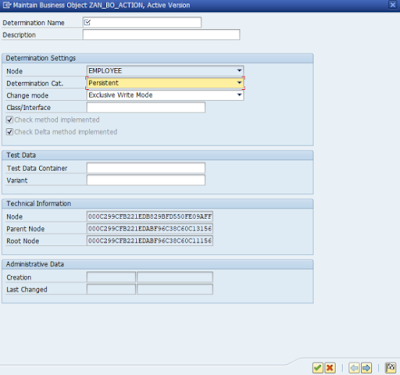 SAP ABAP Central: Determination In BOPF
