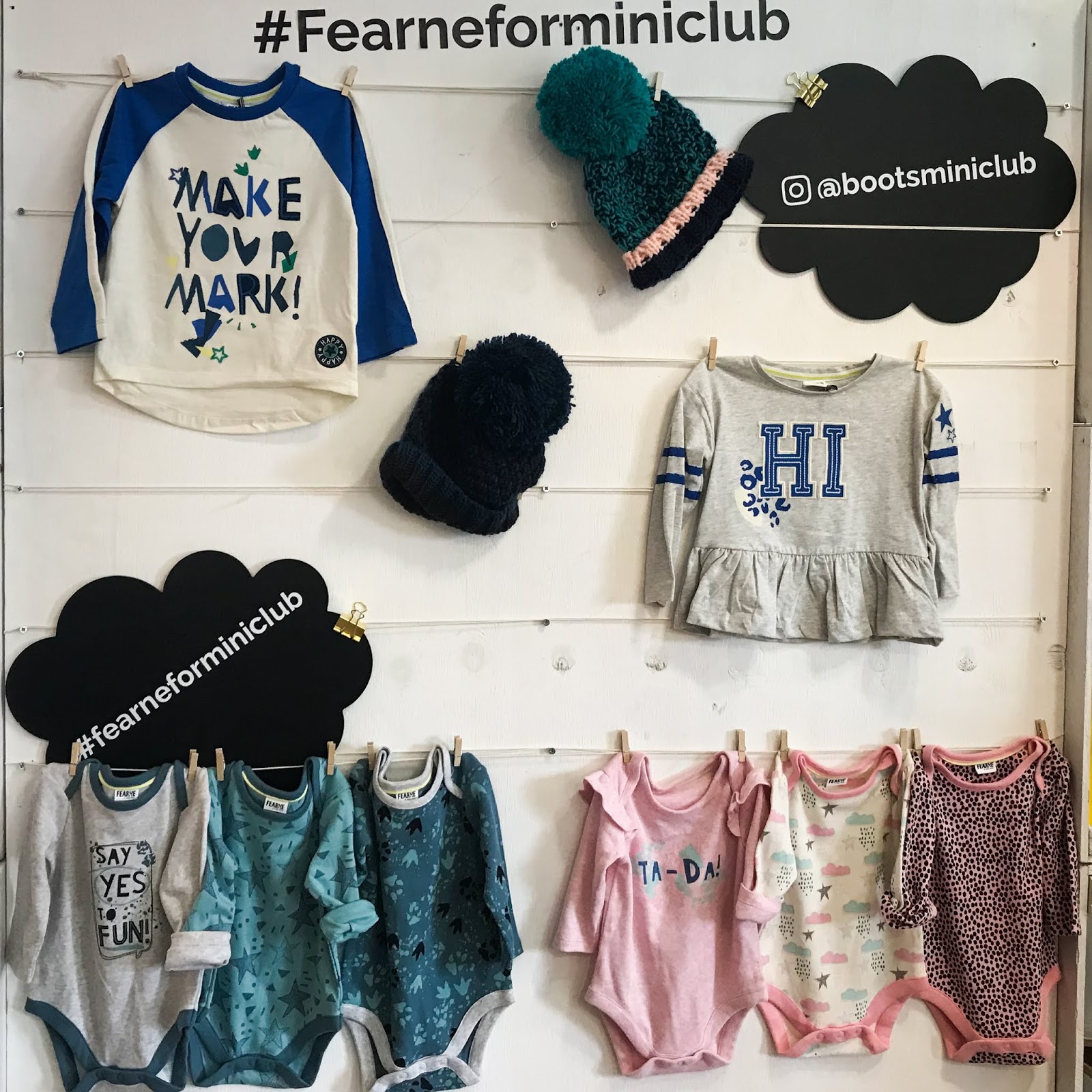 Boots Mini Club Autumn/ Winter 18 Collection - Counting To Ten