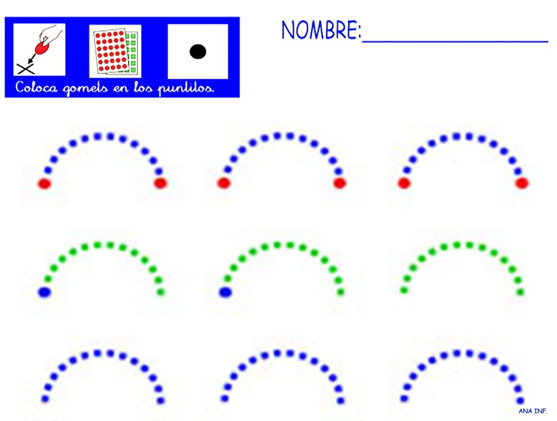 INFANTILES DE ANA V.: GRAFOMOTRICIDAD: TRAZO CURVO