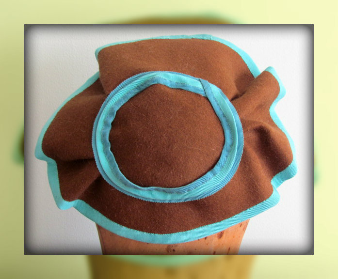 Fashionable Forties: A tutorial for a 40's style tilt hat