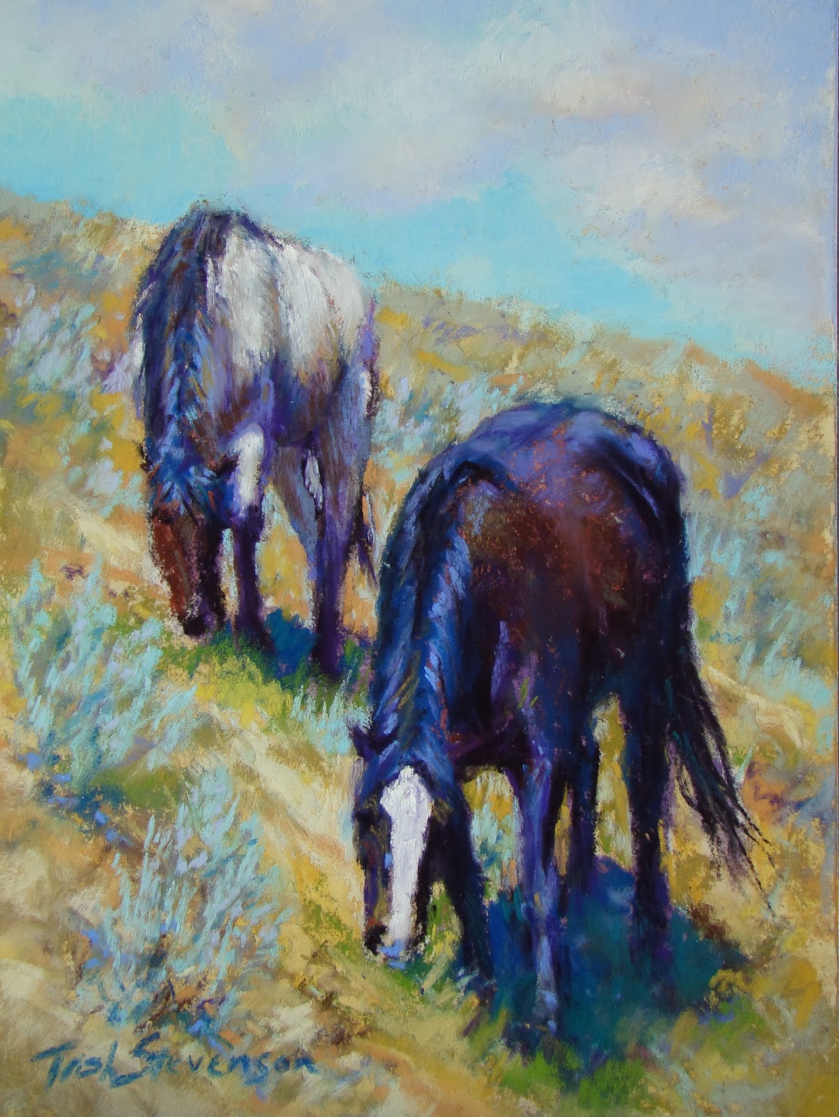 Trish Stevenson Painting Blog
