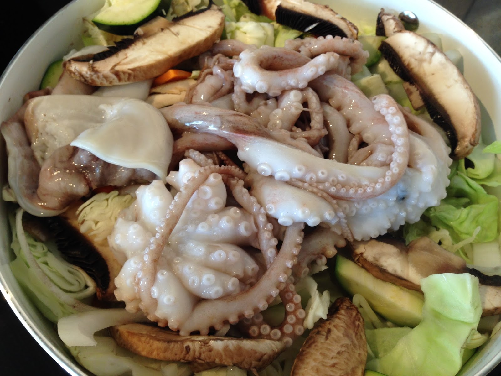 Yori Avec Moi: Korean Eats // Stir-fried Spicy Baby Octopus