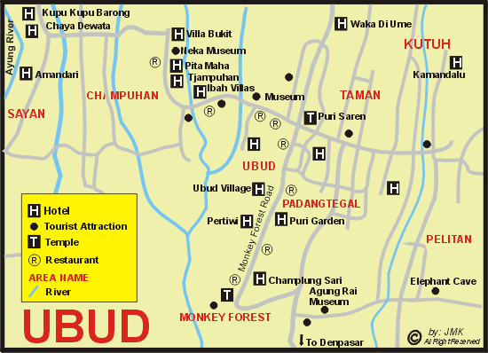 welcome to bali: MAPS