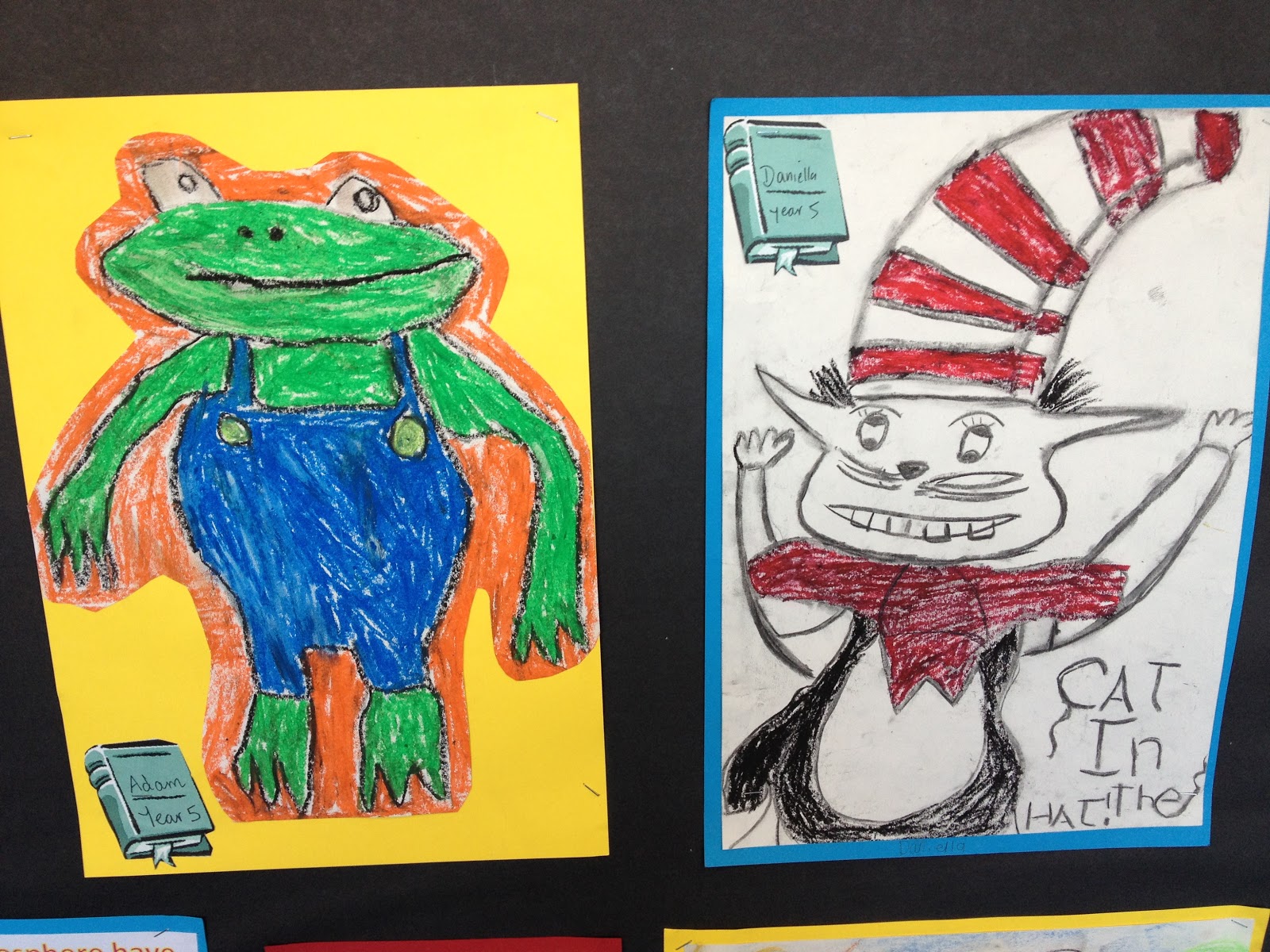 Broadford Primary: Children Draw Book Characters