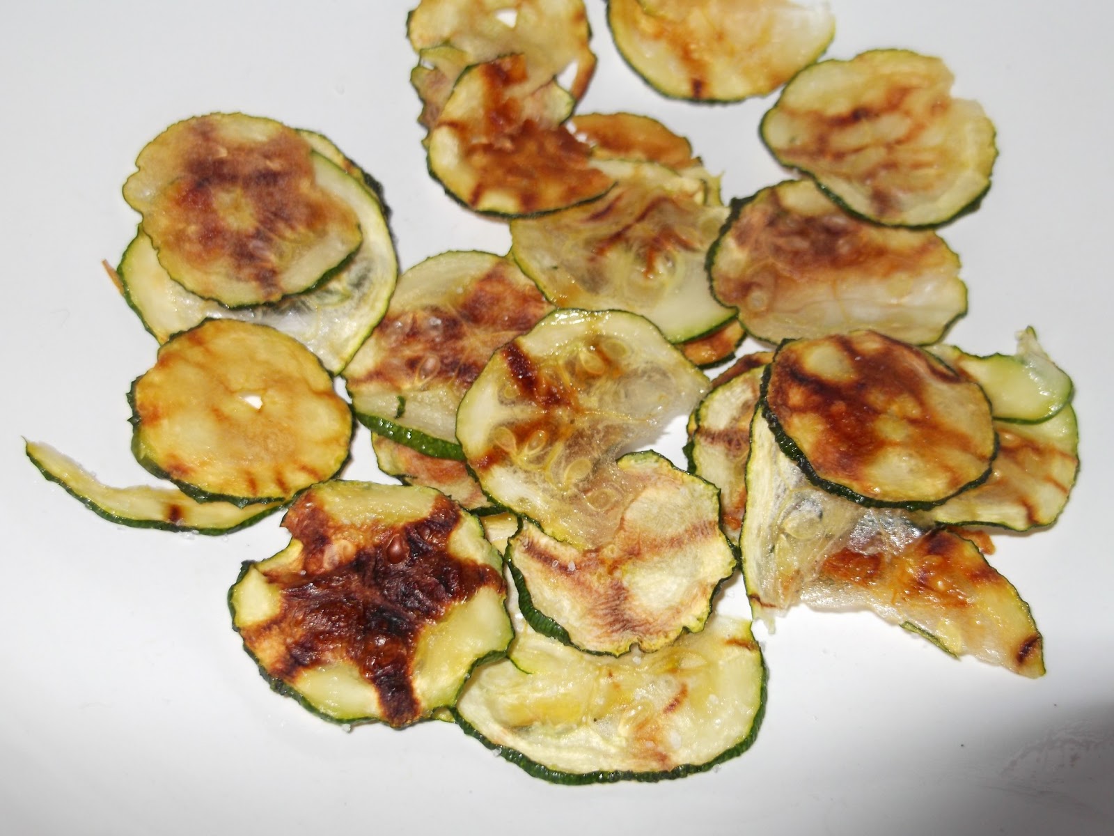 The Fattest Vegan Ever: Courgette Crisps