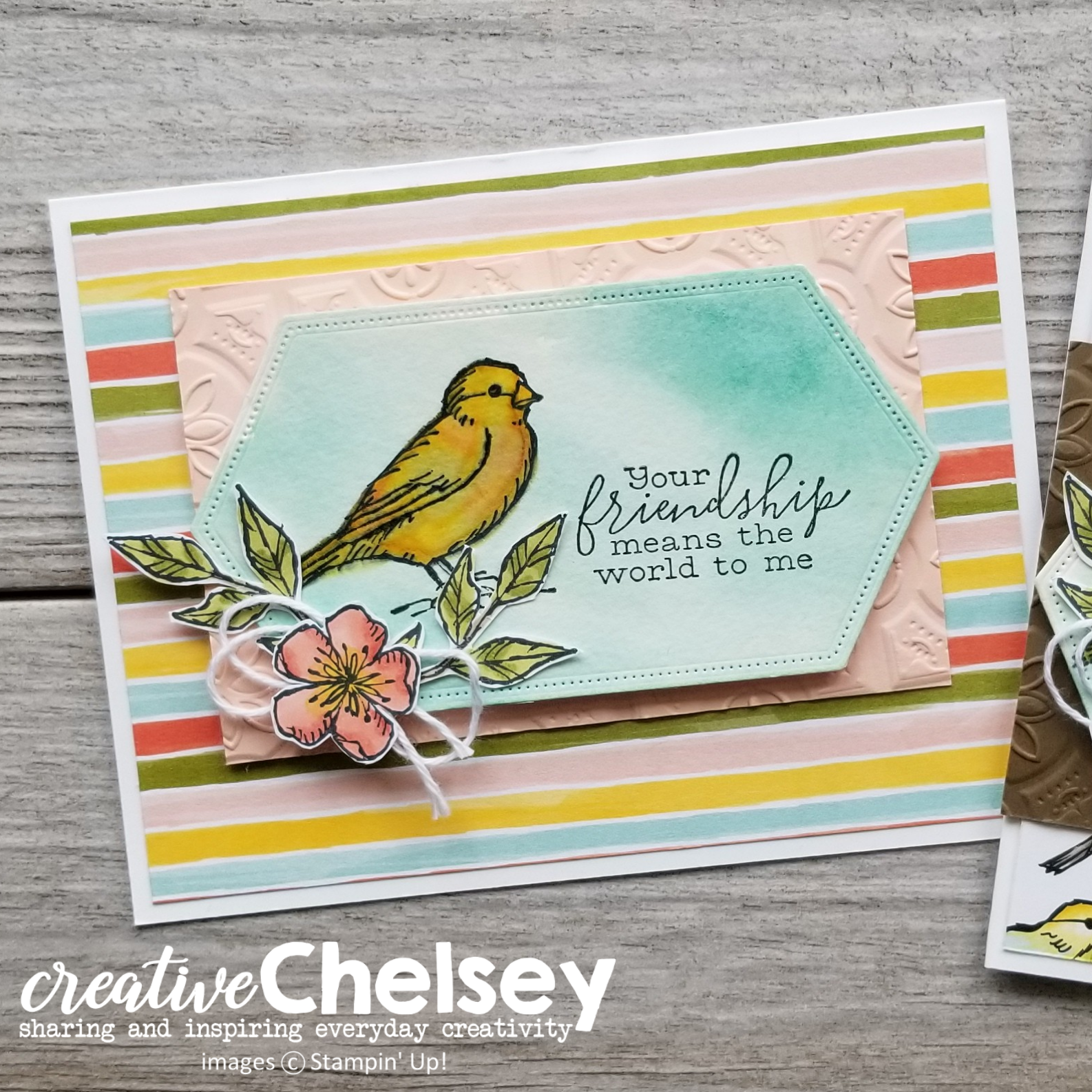 Creative Chelsey: Another Easy Layout used to Create 2 Handmade Cards ...