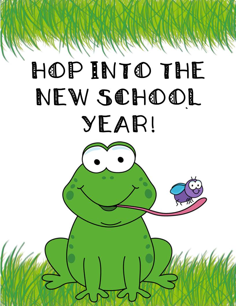 The Teacher Bin: Hop Back to School