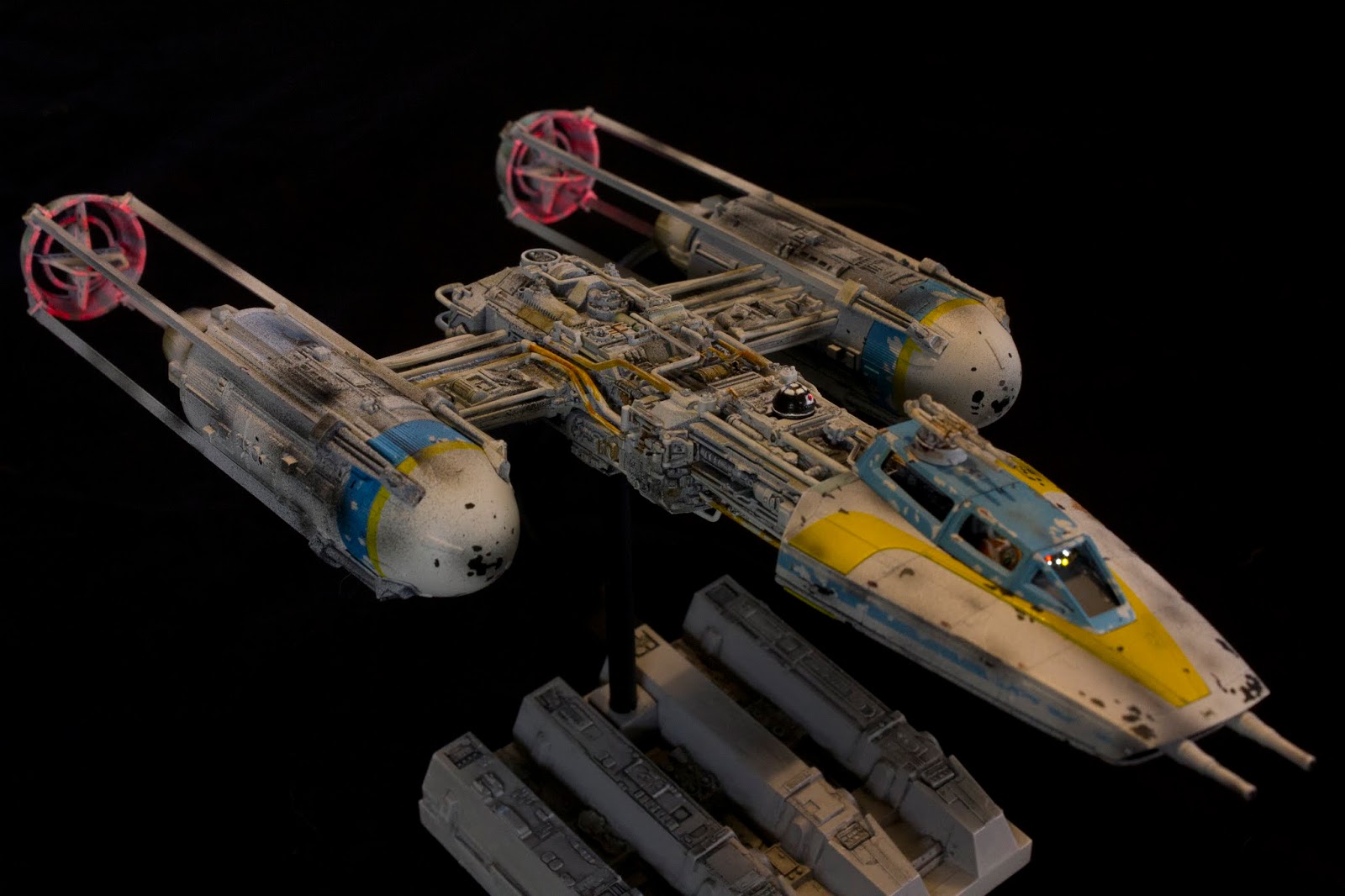 Bandai Y-Wing Starfighter Model Build