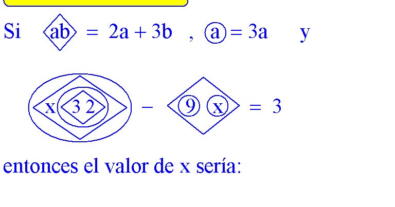 OPERADORES MATEMATICOS PROBLEMAS RESUELTOS