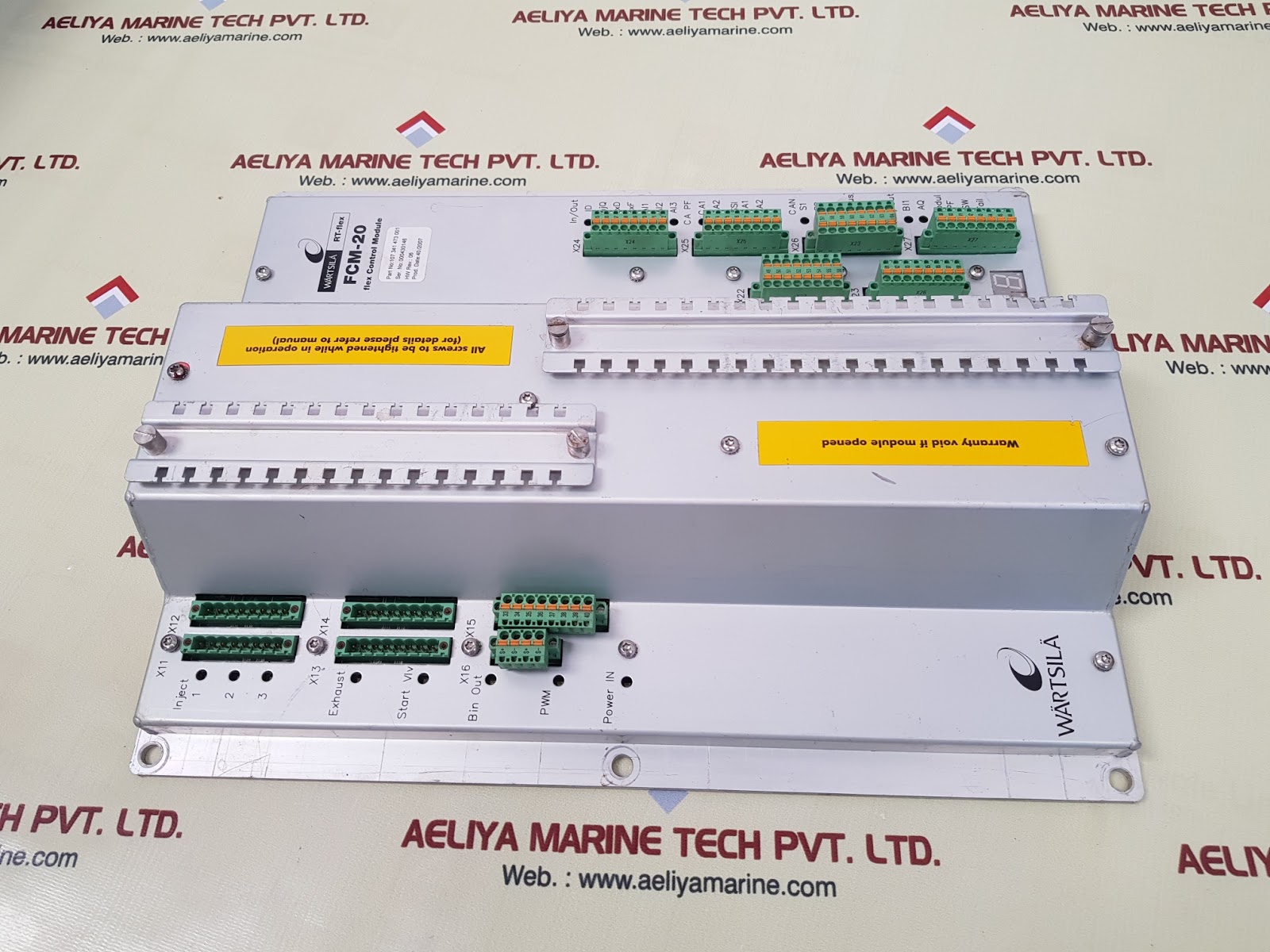WARTSILA RT-FLEX FCM-20 FLEX CONTROL MODULE - Aeliya Marine