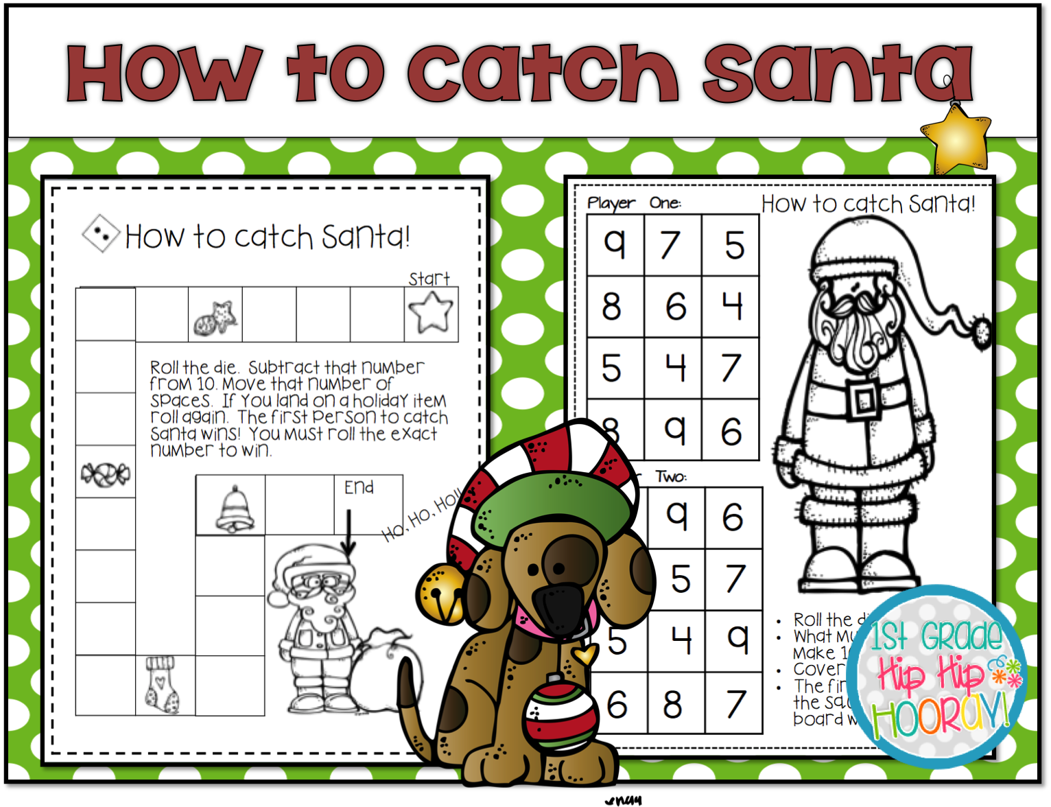 1st Grade Hip Hip Hooray!: How to Catch Santa!!
