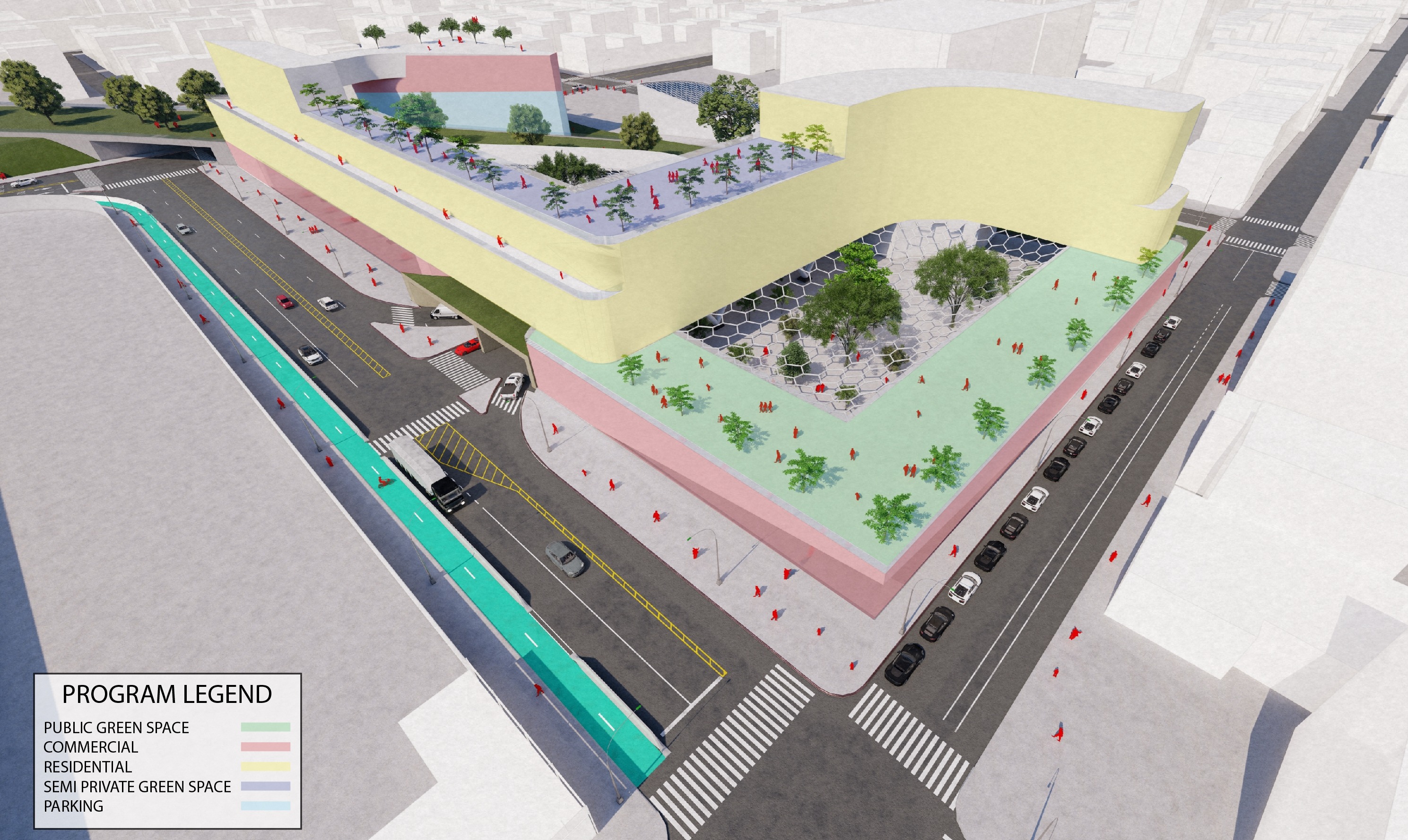 Massing Program Diagram - Concept