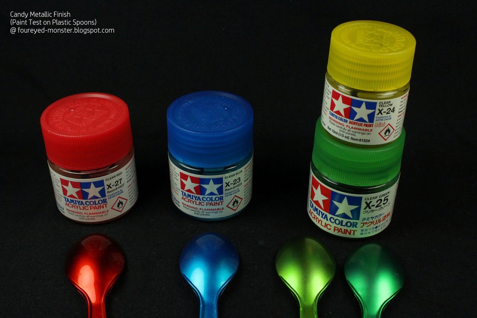 Art and Musings of a Miniature Hobbyist: Candy Paint Finishes - A Test ...