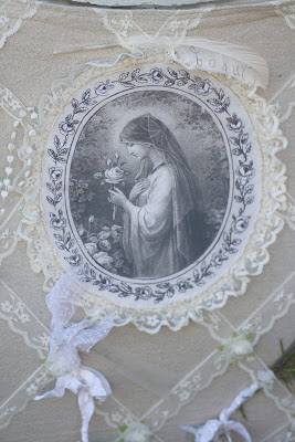 ozma of odds: ...my jeanne d'arc style, rose-Mary rocking chair makeover