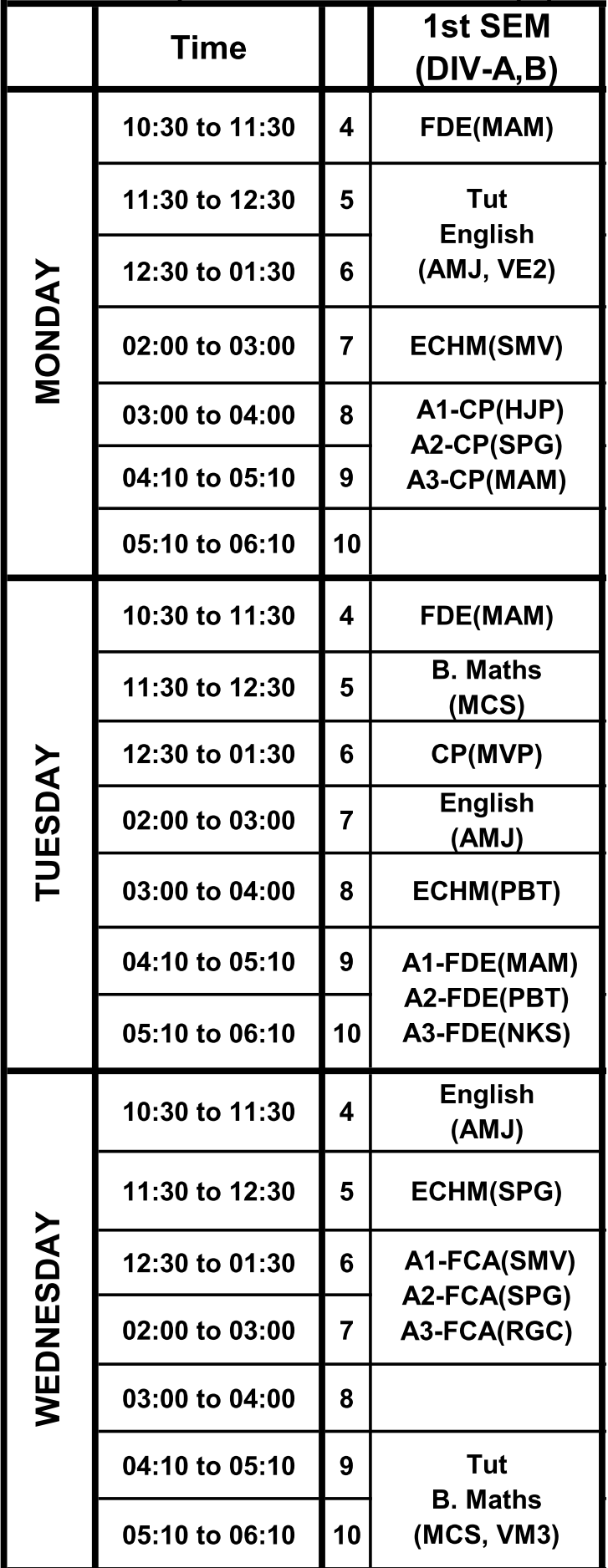 1st Semester Time Table I T Department Blog 1st-semester-time-table-i-t-department-blog