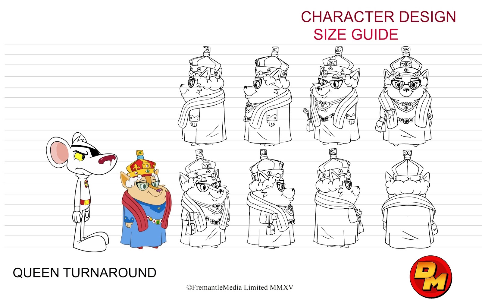 shane cooney: DANGER MOUSE CHARACTER DESIGN