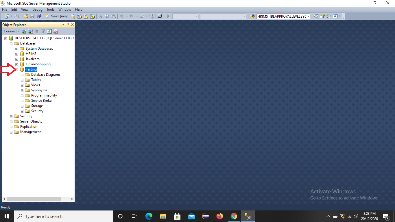 Creating and working with table ~ Microsoft SQL SRVER