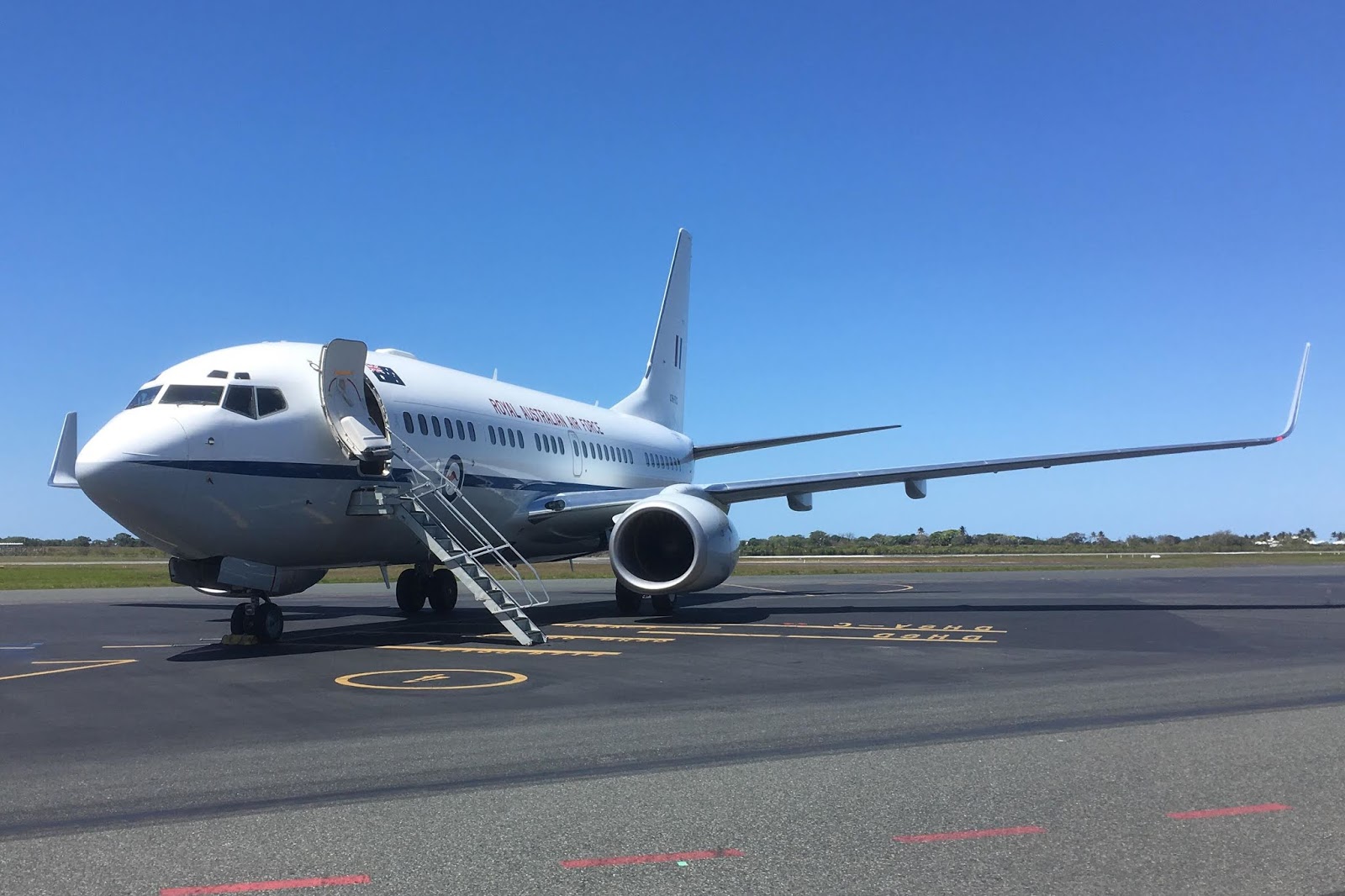 Central Queensland Plane Spotting: RAAF Boeing B737-7DF(BBJ) A36-002 ...