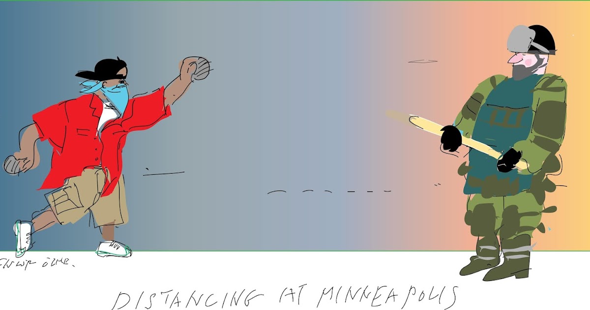Gungor's Cartoons : Minneapolis Riots