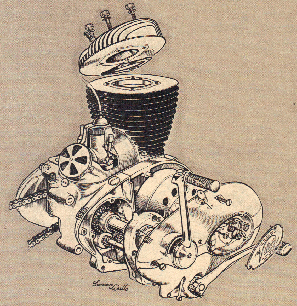 Progress is fine, but it's gone on for too long.: Villiers 1H cutaway