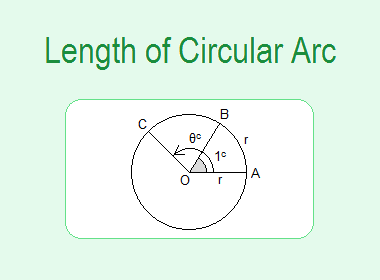10 Math Problems: Length of Circular Arc