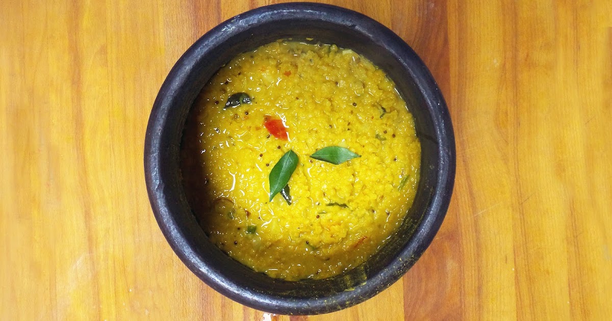 Sri Lankan Parippu (Dhal) Curry