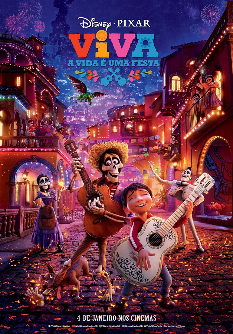 Tem um Coelho no Cinema: Viva - A Vida É Uma Festa em 3D (Coco)