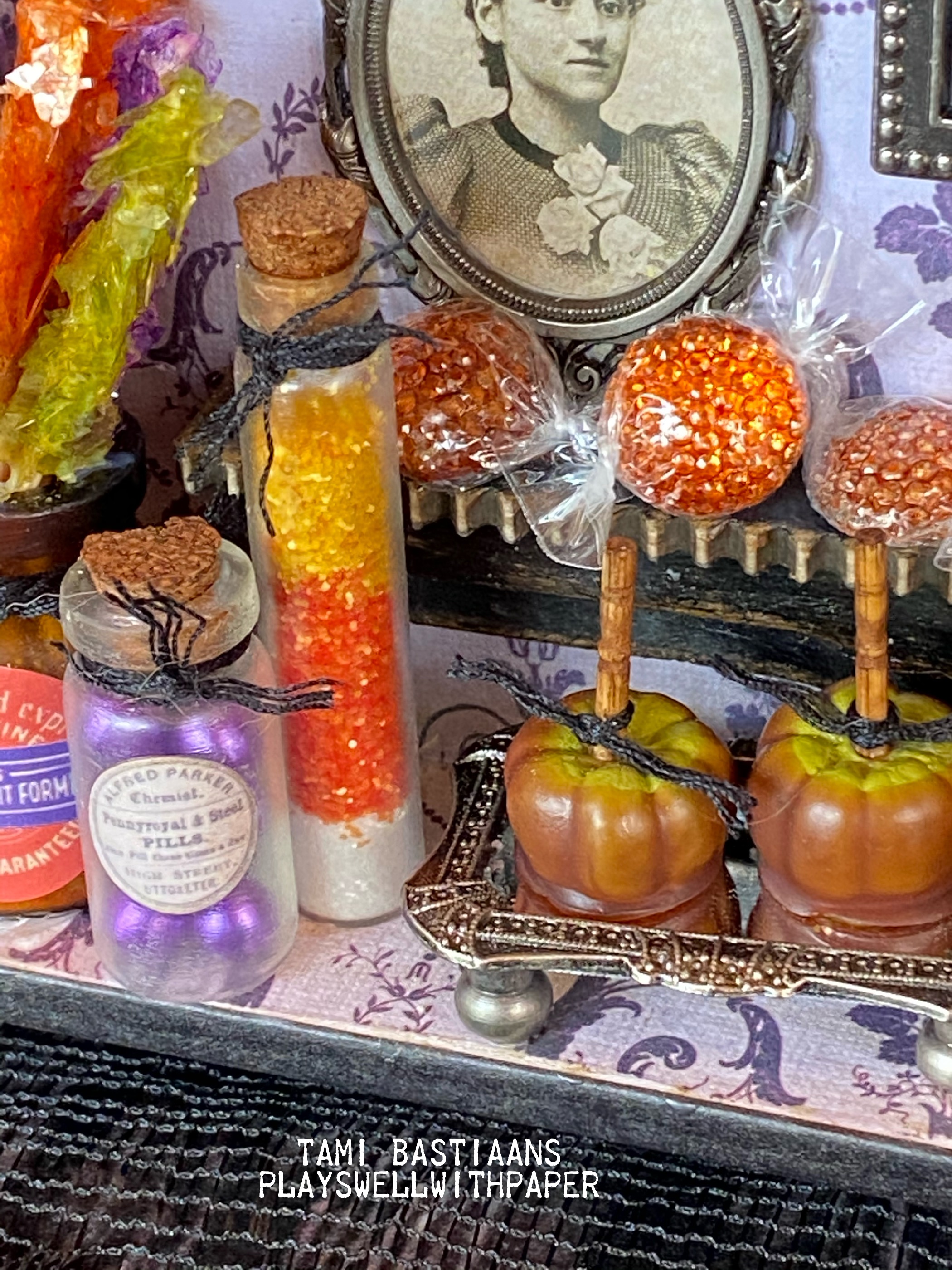 Plays Well With Paper: Completing the Halloween Candy Shoppe ...