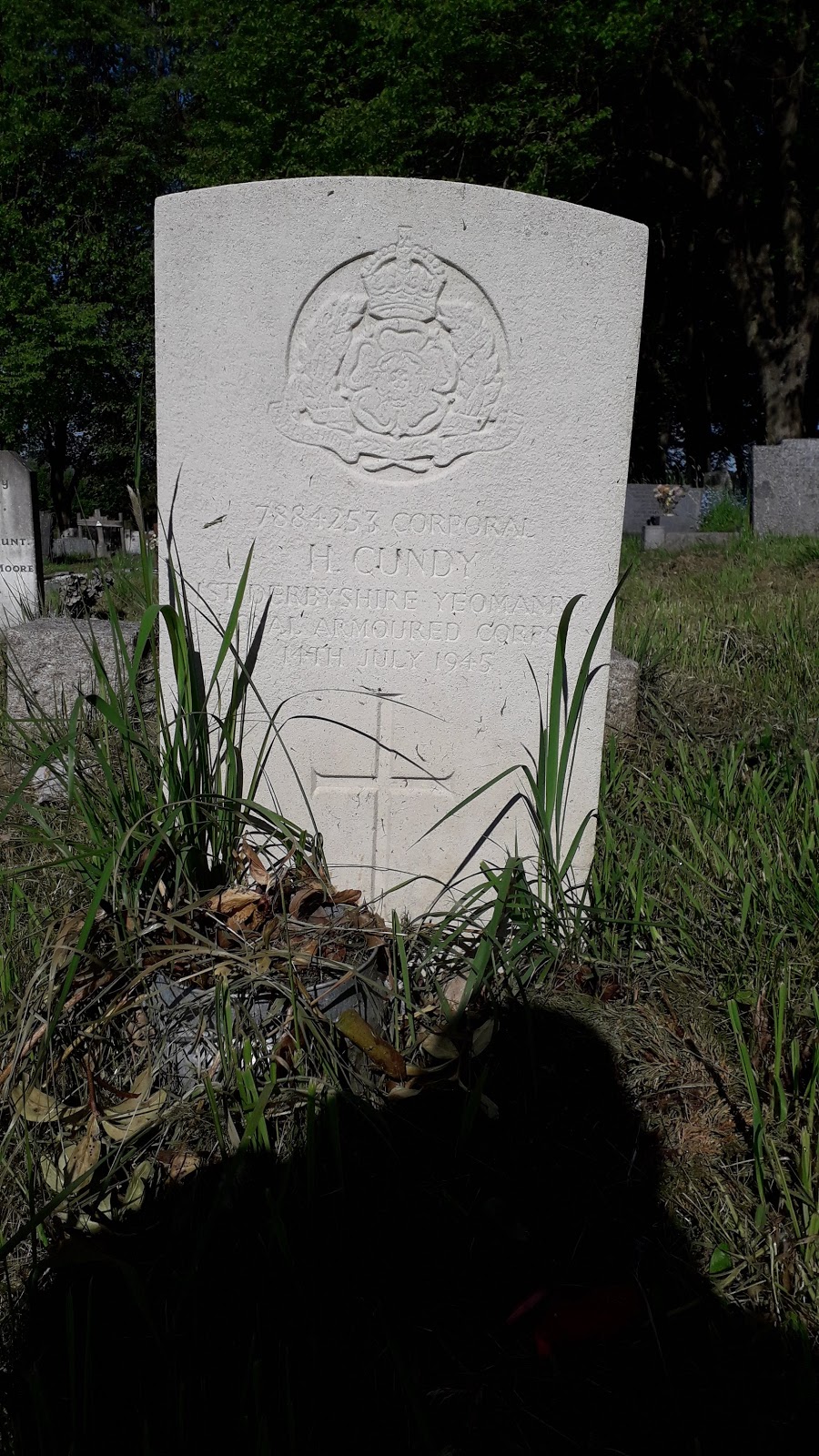 War Graves and Memorials: Ashbourne Cemetery