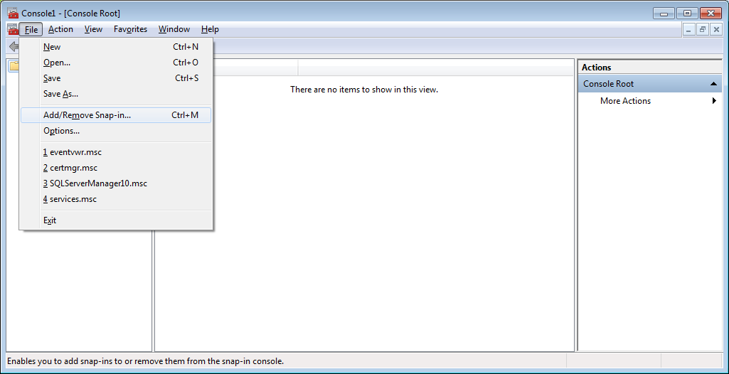 Install Certificate in Local computer Certificate Store