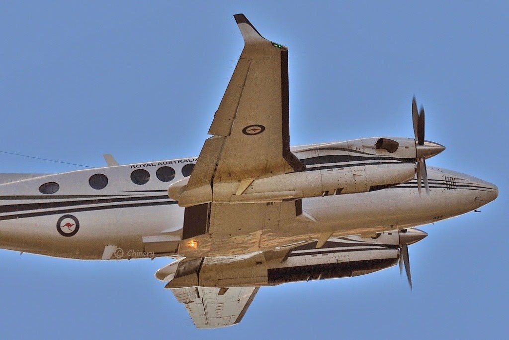Central Queensland Plane Spotting: RAAF Beech B350 Super King Air A32 ...