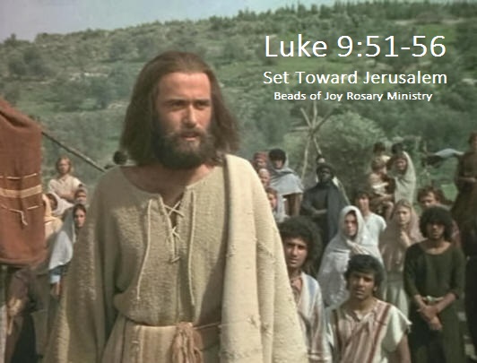 "Beads of Joy" by RosaryManJim: Set Toward Jerusalem