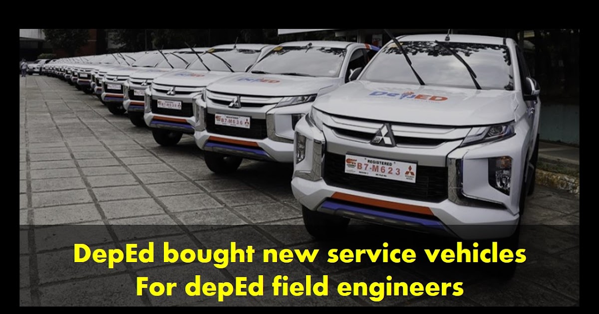 DepEd buys brand new service vehicles for its field engineers - issuesph