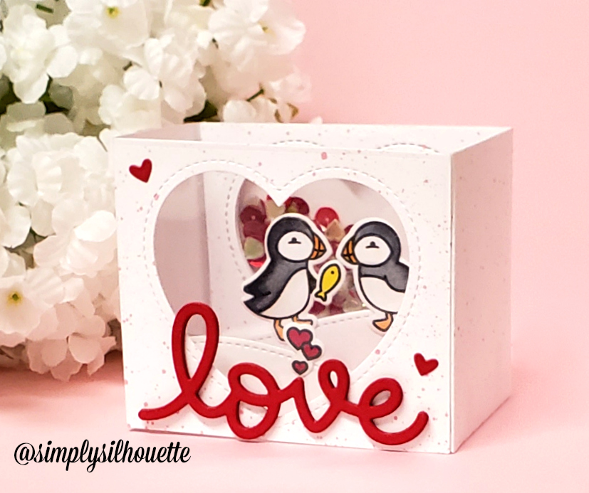 Simply Silhouette: Puffin Love