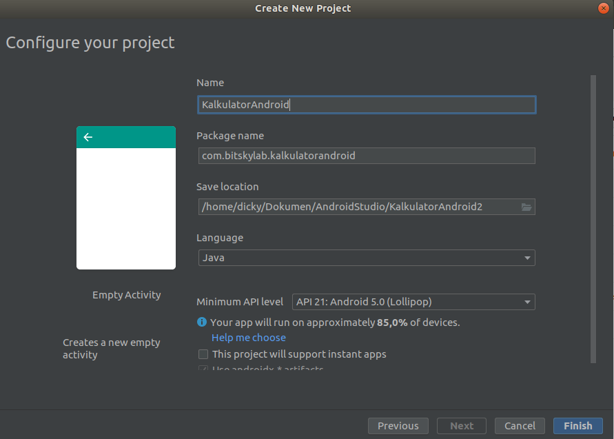 [Belajar Android Studio] Membuat Kalkulator Sederhana Dengan Android ...