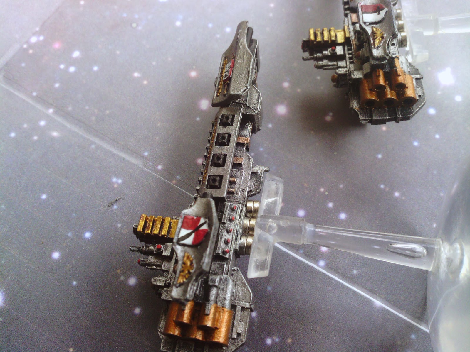 Warhammer 40k Miniatures in Guatemala: Grey knight strike cruisers BFG