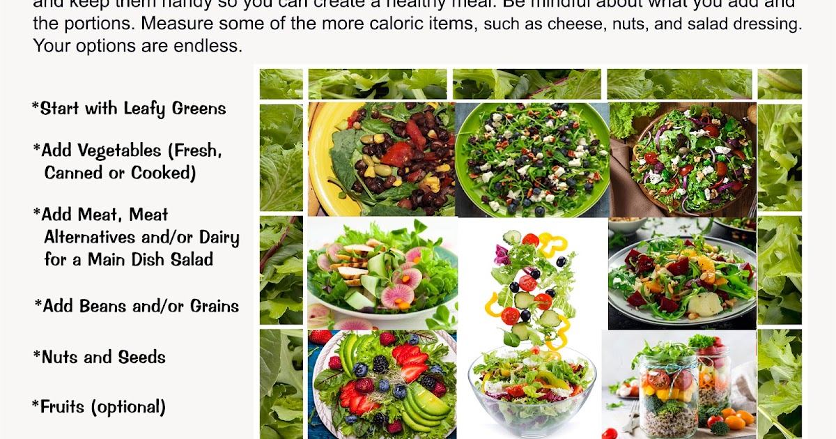 Dietitians Online Blog: National Salad Month - How to Build a Healthy Salad
