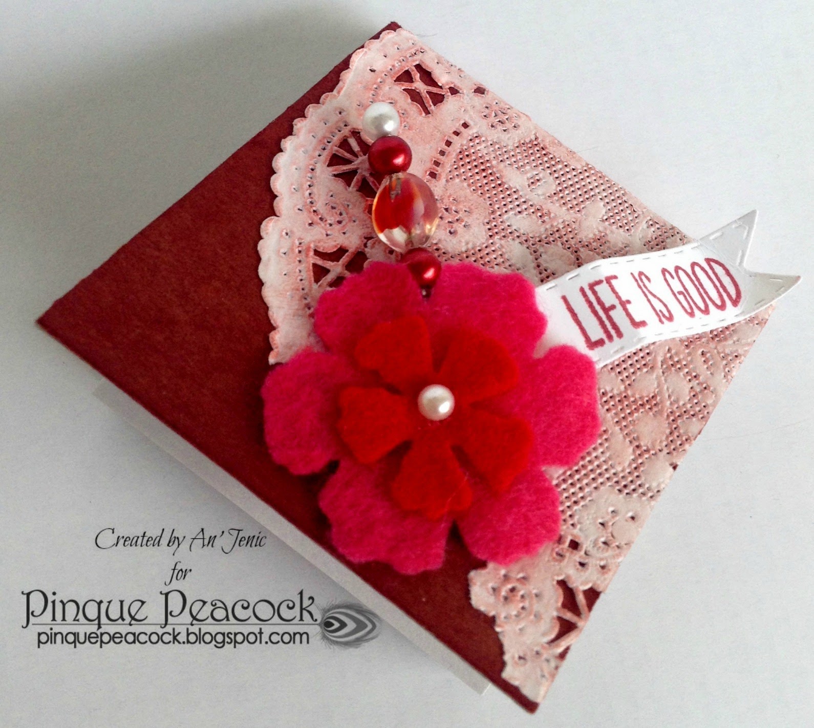 Pinque Peacock: Life Is Good