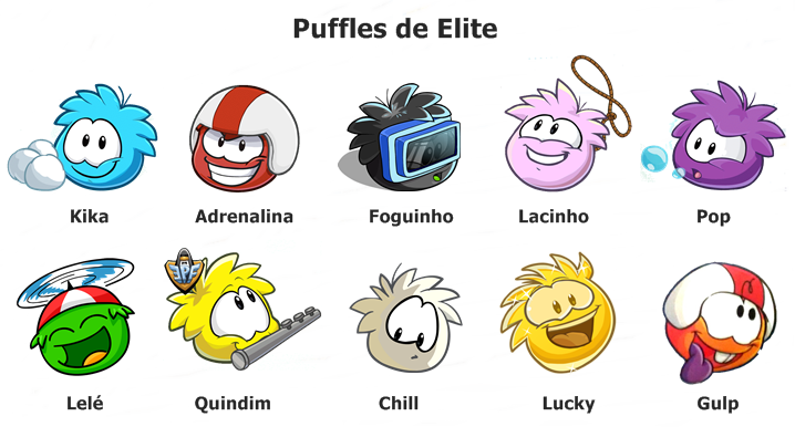 Conquistando no Club Penguin: Saiba TUDO sobre Puffles de Elite