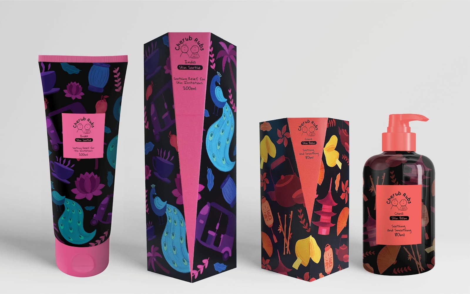 Cherub Rubs – Packaging Of The World