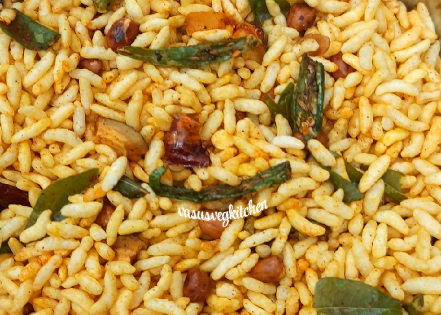 Vasusvegkitchen: Masala maramaralu || karam borugulu || spicy puffed rice