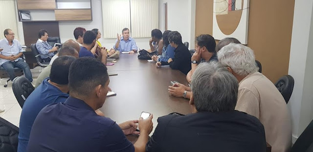 Dr Adriano Moreno Recebe Representantes De Sindicatos Para Ampliar
