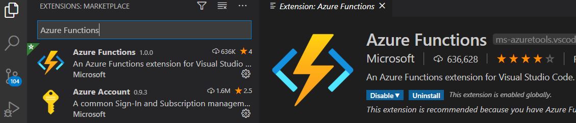 How to create Azure Function from OpenAPI/Swagger definition?