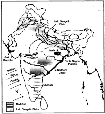 ICSE Solutions for Chapter 2 Map of India Class 10 Geography