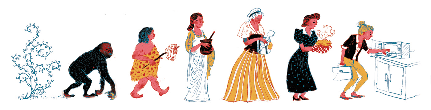 Seeds of Design Influences: Tonal Drawings: Cultural Evolution