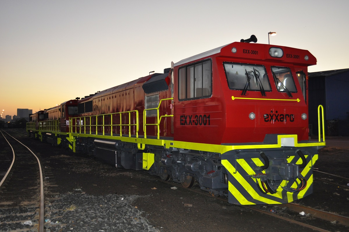 SAR CONNECTA: The RRL Grindrod / Exxaro Mining Group diesels, which are ...