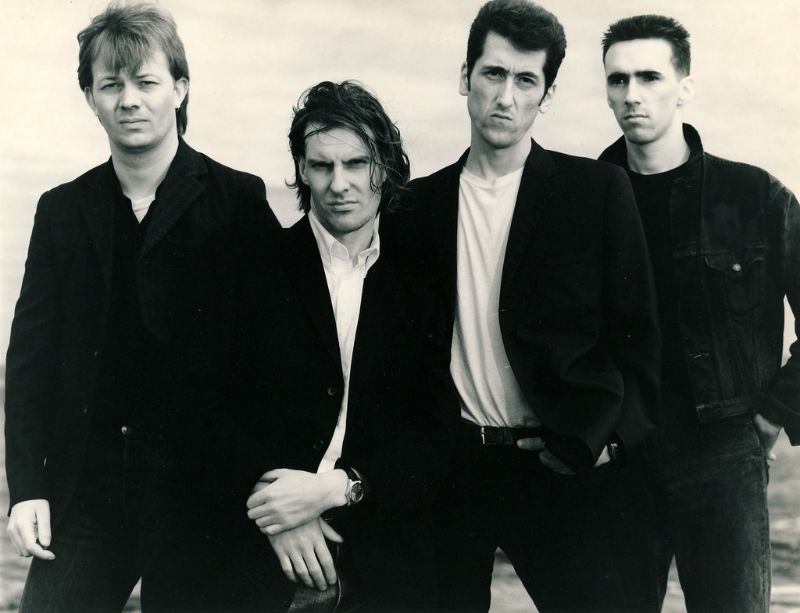 14 Publicity Photos of Alternative Rock Band 'Hurrah!' For Their 1989 ...