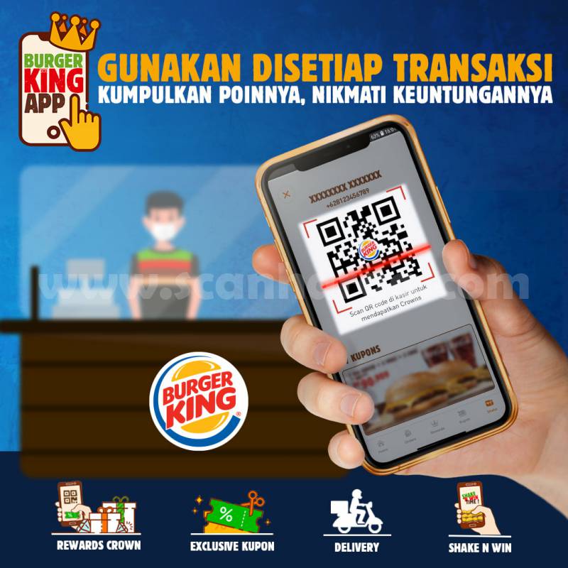 Promo BURGER KING ~ BK Fish Burger CUMA GOCENG - scanharga